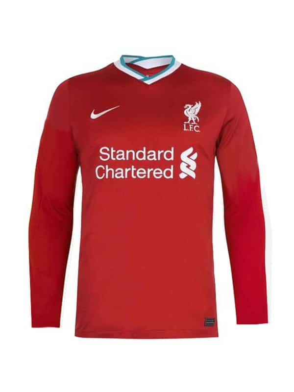 Liverpool Long Sleeve Home Jersey - Jerseygramm